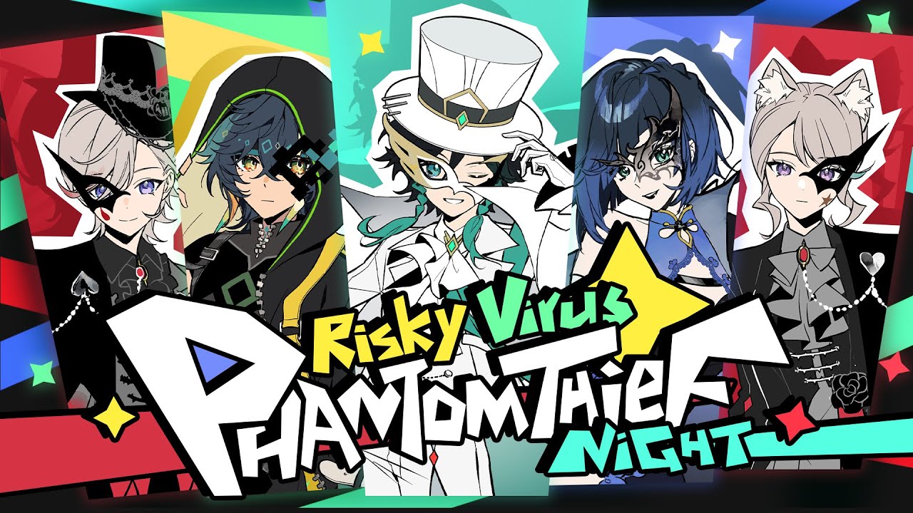 Hoyofair Risky Virus Phantom Thief Night Youtube