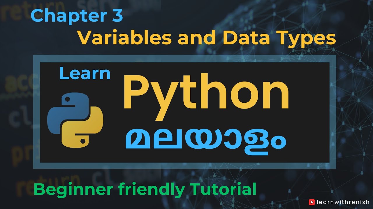 Variables And Data Types In Python Python Tutorial For Beginners In