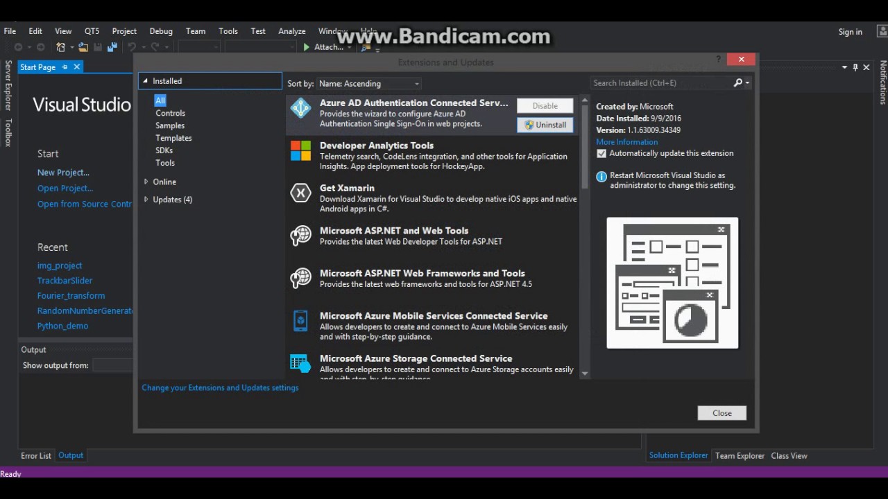 How To Install Python Visual Studio Youtube