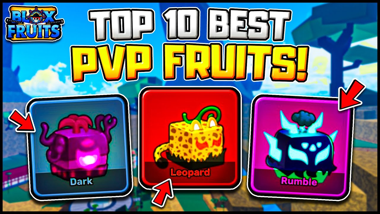 Top 10 Best Fruits For Pvp Update 20 Youtube
