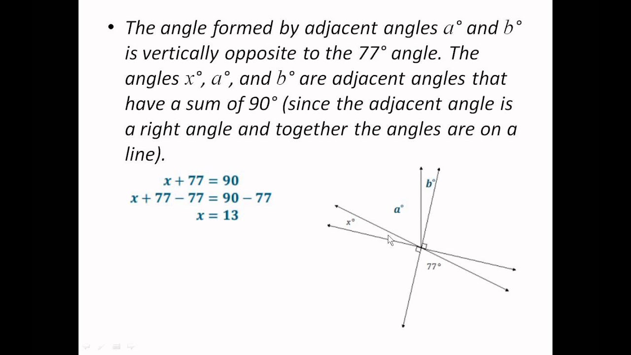 11 Angle Problems And Solving Equations Part 2 Youtube