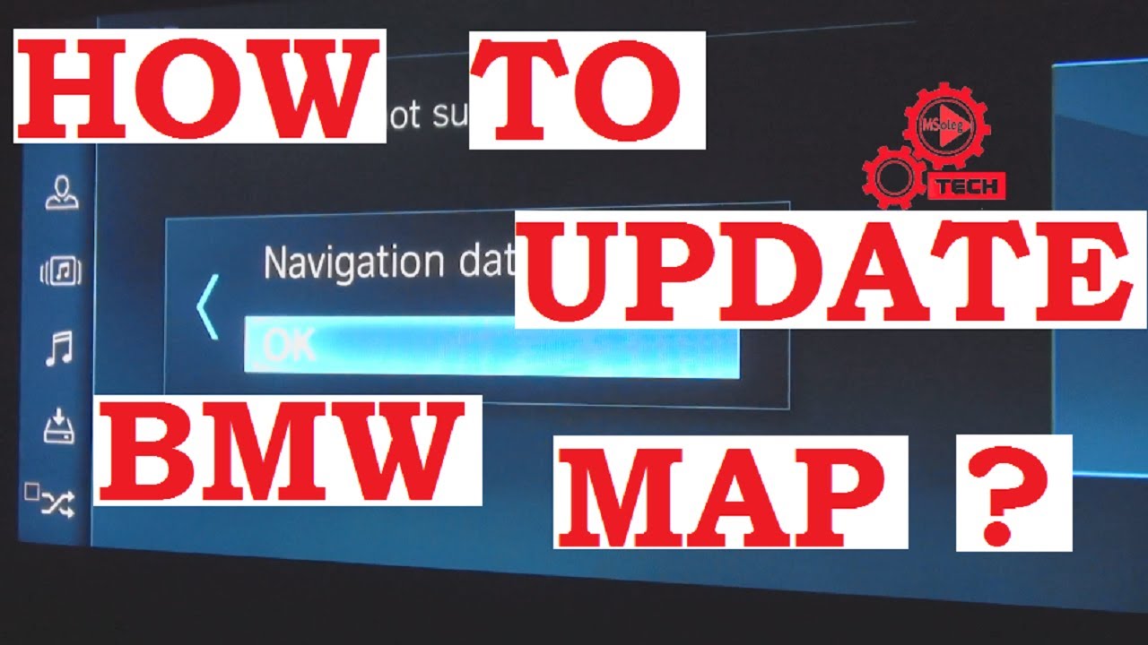 How To Update Bmw Map Navigation Europe Nbt Evo Youtube