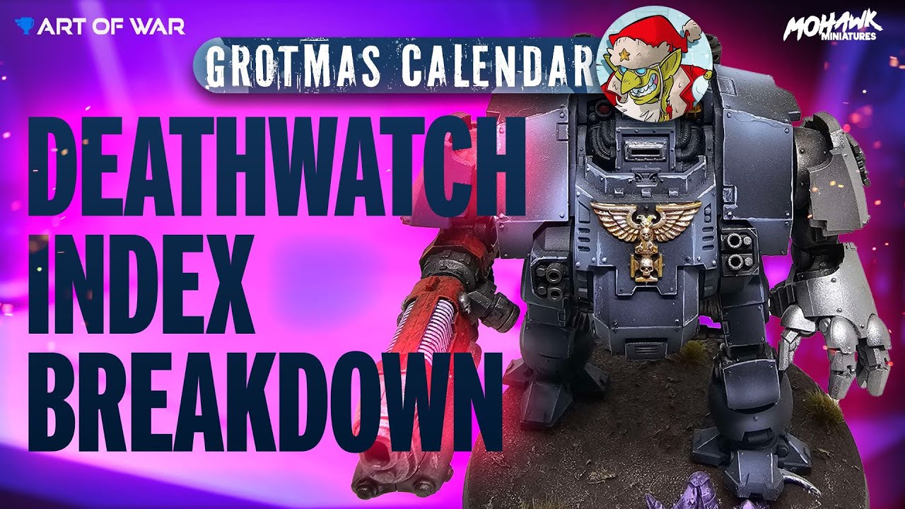 New Deathwatch Index Black Spear Detachment Review Grotmas 2024