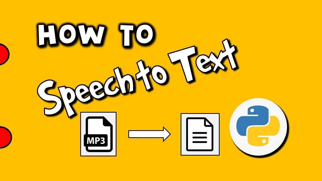 Best Speech To Text Python Bugilit