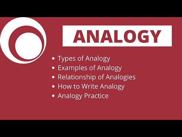 What Is Analogy Types Of Analogies Examples And 50 Off
