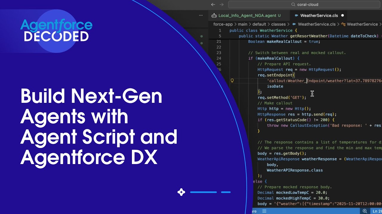 Build Next Gen Agents With Agent Script And Agentforce Dx Agentforce