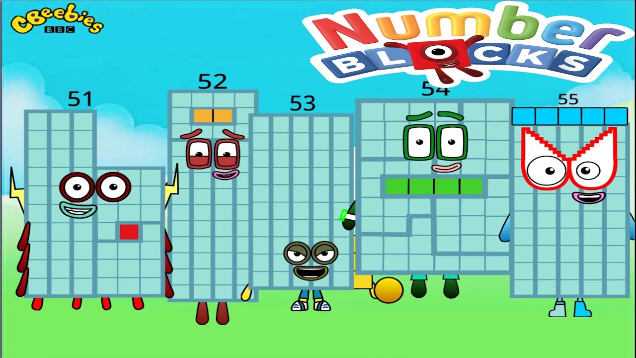 Numberblocks Official Fifties Intro Song Number Blocks 50s Big