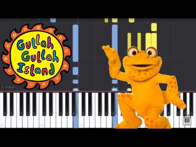 Gullah Gullah Island Theme Piano Tutorial By Easy Piano Chords Chordify