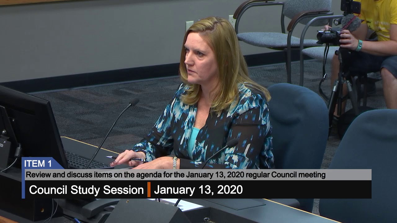 Council Study Session 1 13 2020 Youtube