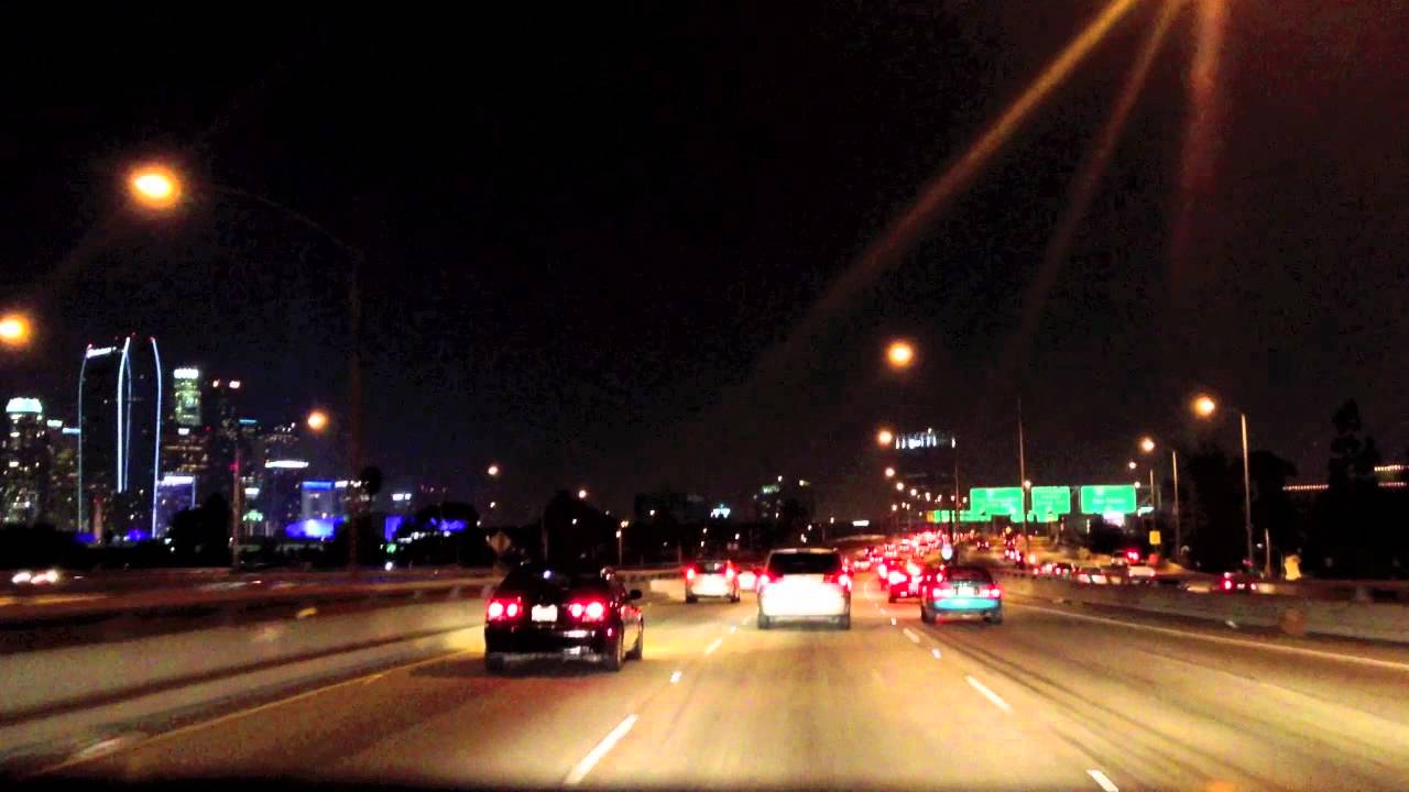 Late Night Drive Through La Youtube