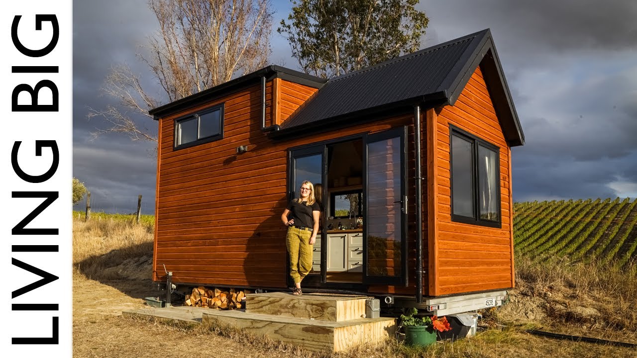 Young Doctor S Idyllic Tiny House In Vineyard Youtube