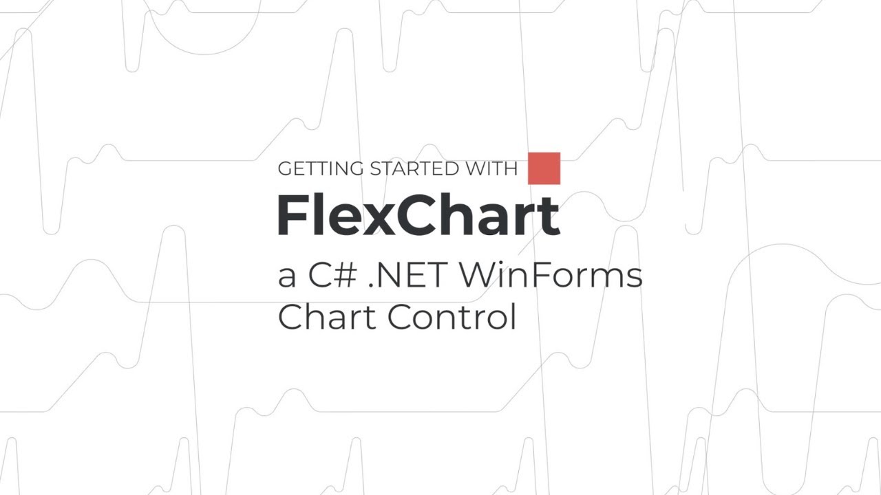 Getting Started With Flexchart A C Net Winforms Chart Control Youtube