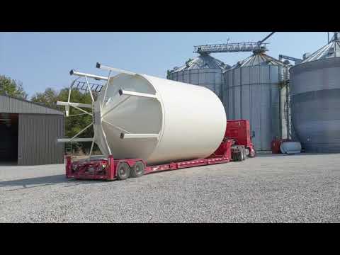 Meridian Bin Delivery And Installation Youtube