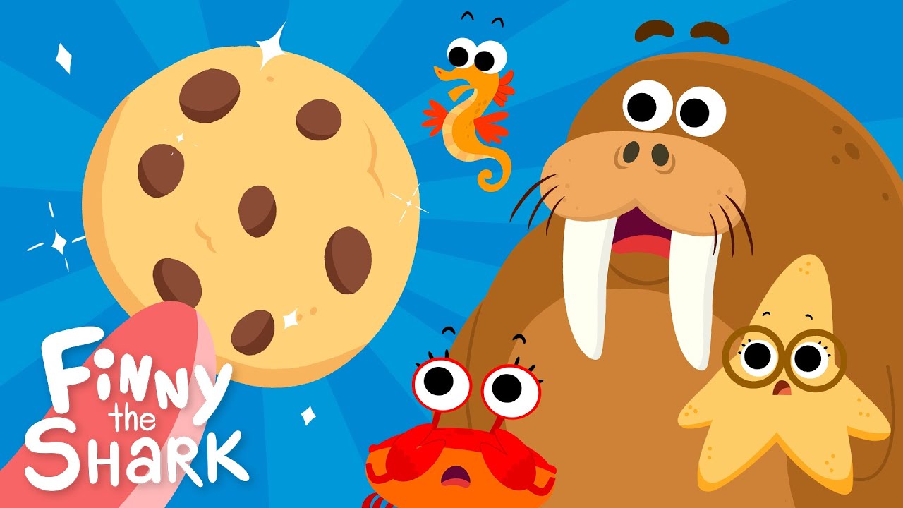 Who Took The Cookie Under The Sea Kids Songs Finny The Shark
