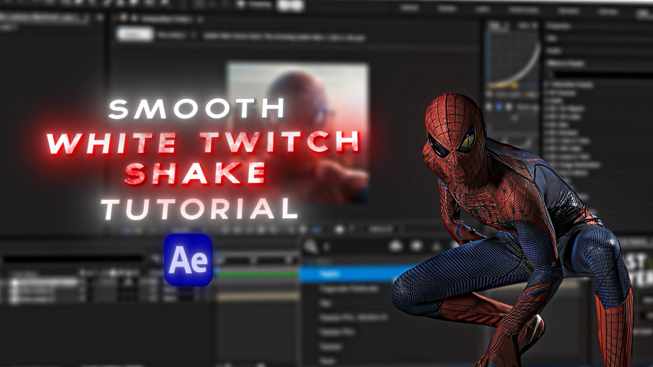 Smooth White Twitch Shake Tutorial After Effects Tutorial Youtube