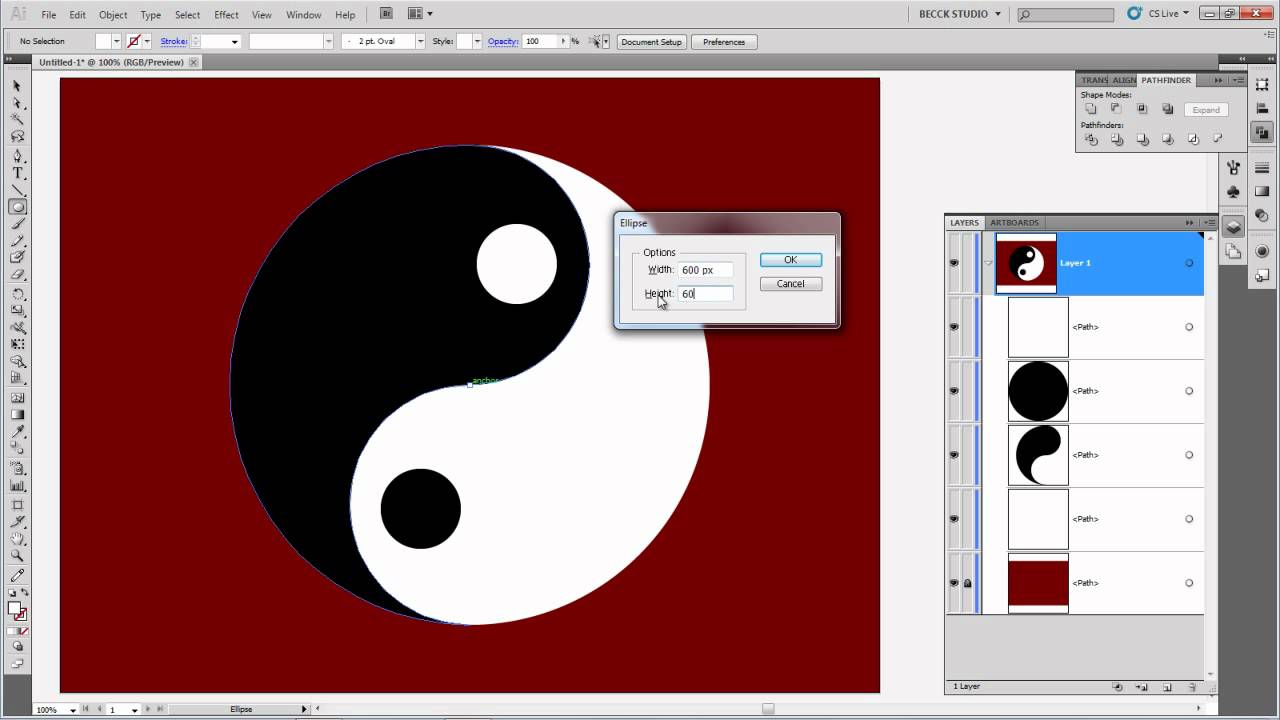 Illustrator Yin Yang Youtube