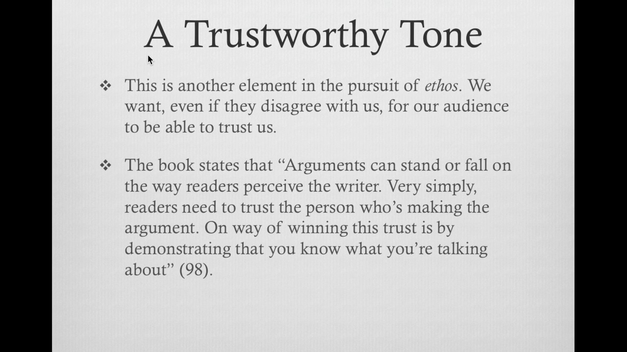 Argumentation Powerpoint Walkthrough Youtube