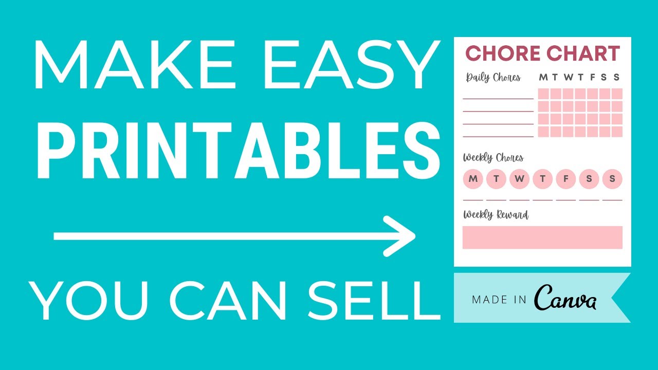 How To Make Printables On Canva To Sell On Etsy Printable Word Searches