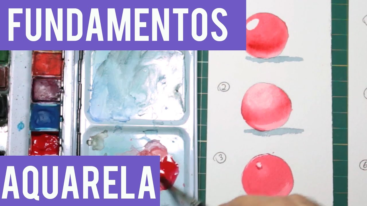 Aquarela Aula 01 Fundamentos Youtube