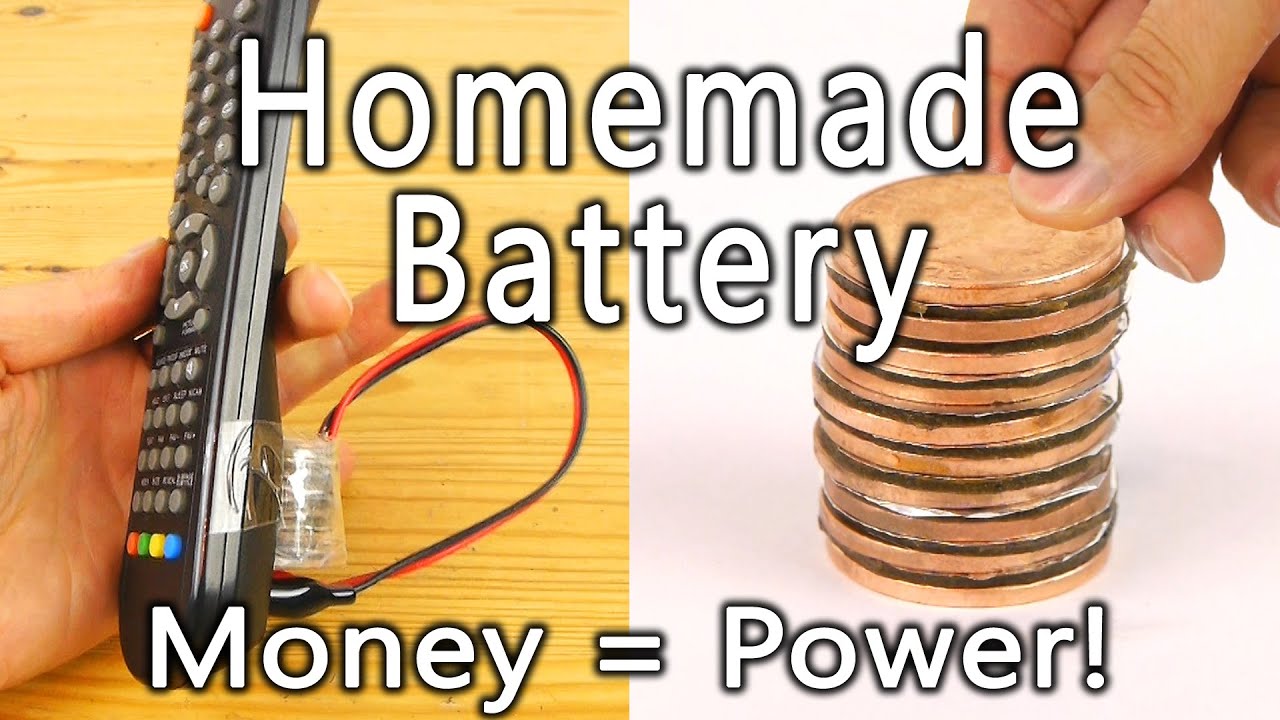 How To Make A Coin Battery Youtube