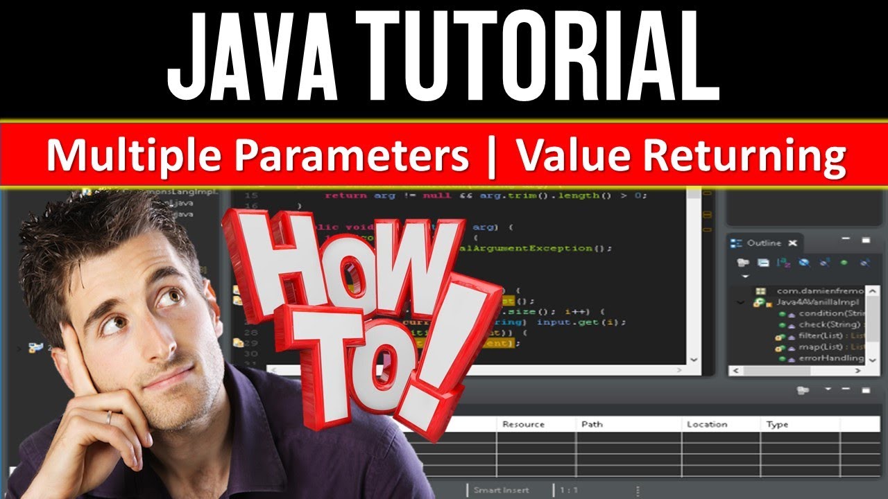Java Value Returning Methods Java Multiple Parameters Java Tutorial