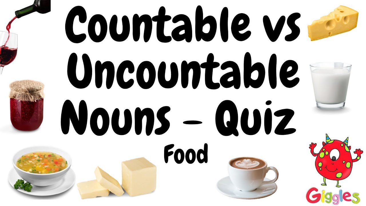 Esl Countable And Uncountable Noun Quiz Youtube