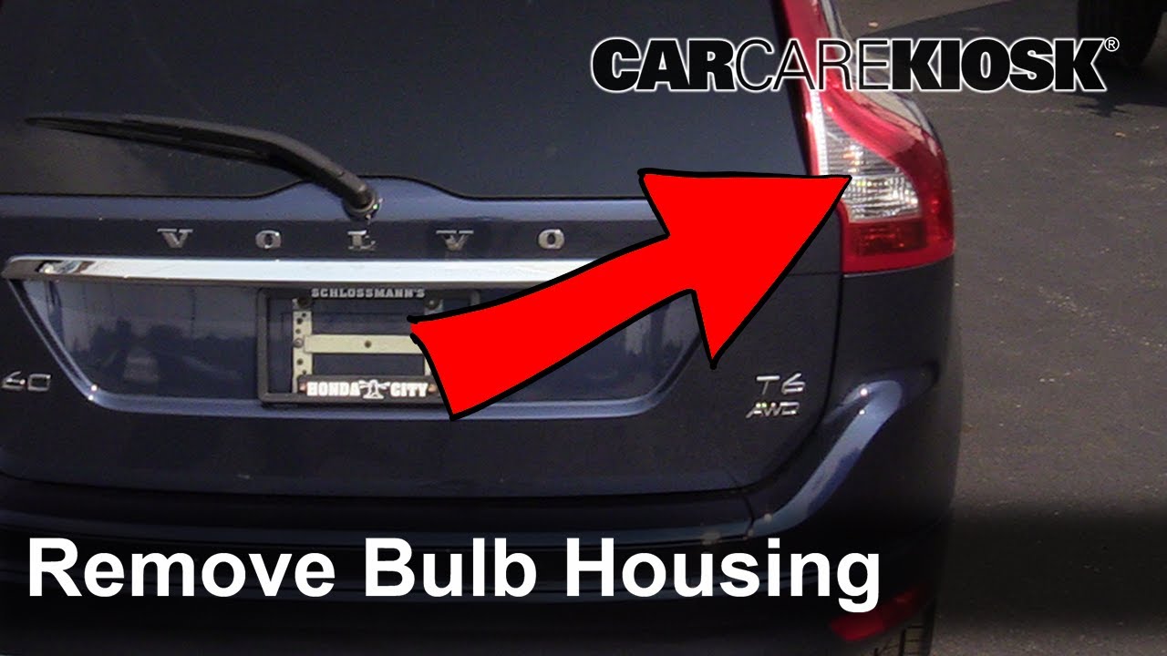 2009 2017 Volvo Xc60 Tail Light Housing Removal Youtube