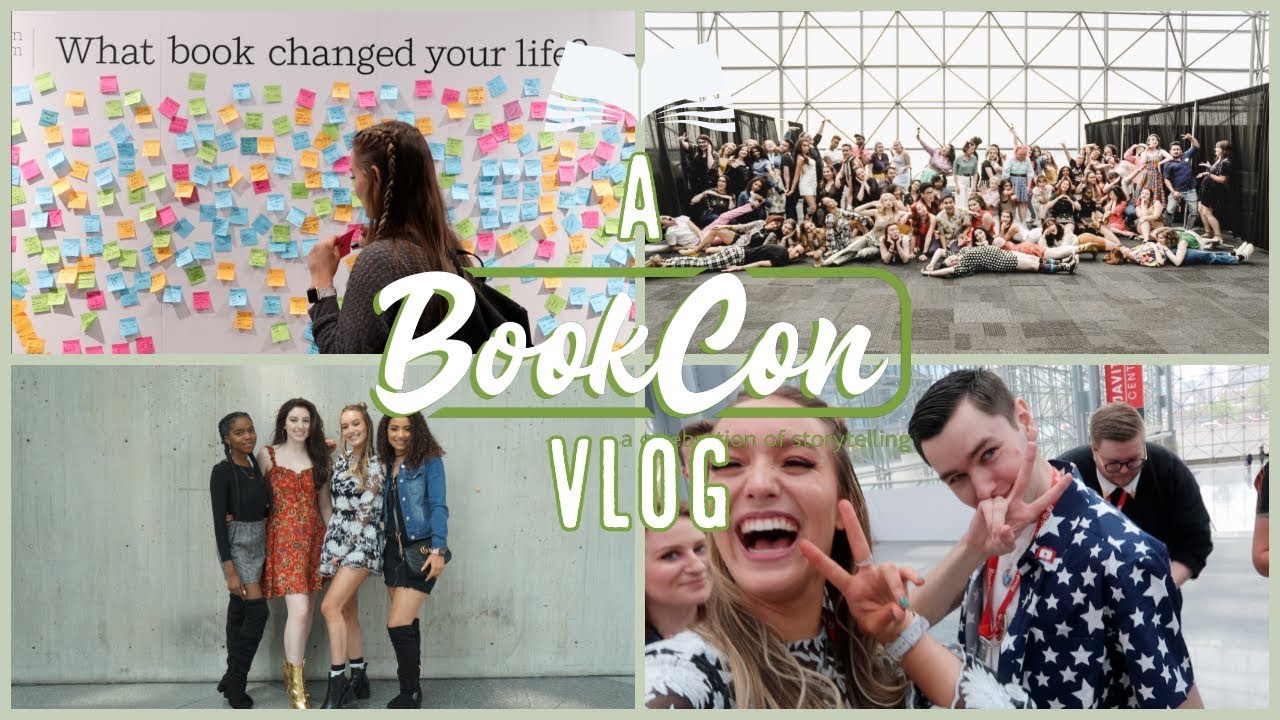 Bookcon New York Vlog Part 1 Youtube