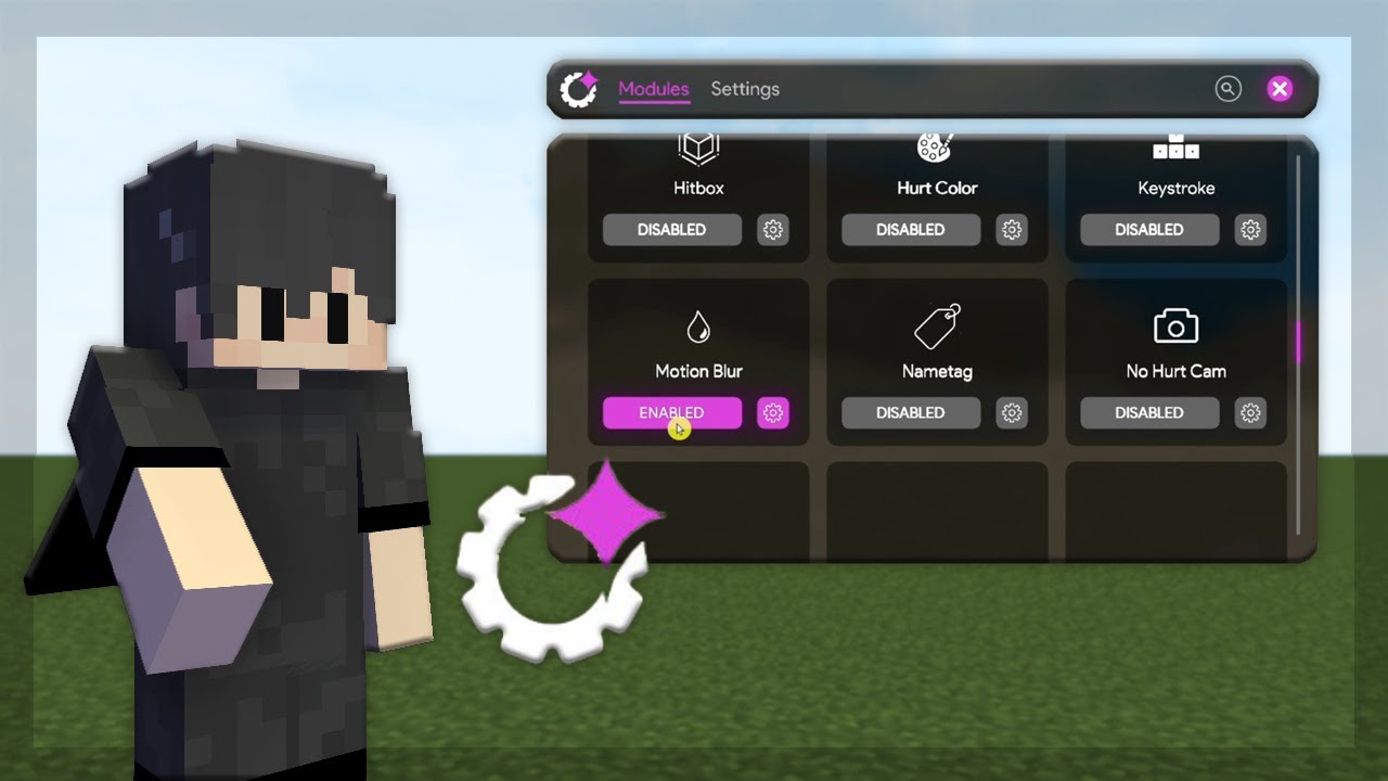 This New Client Has Motion Blur Minecraft Bedrock Youtube
