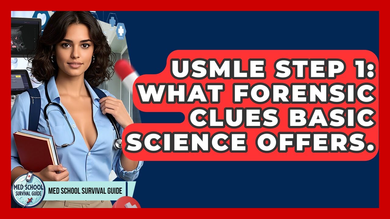 Usmle Step 1 What Forensic Clues Basic Science Offers Med School