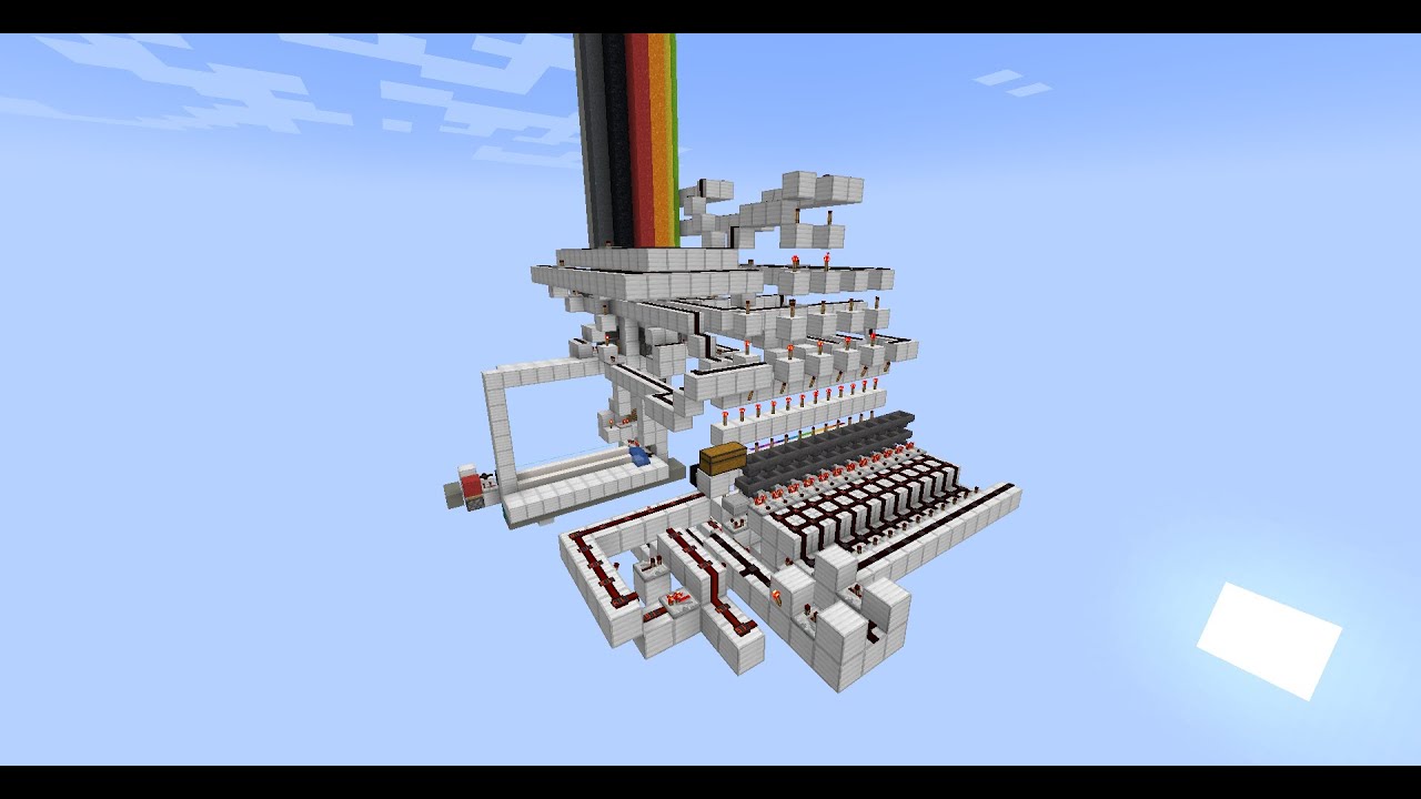 Minecraft 2d Printer Tutorial Youtube