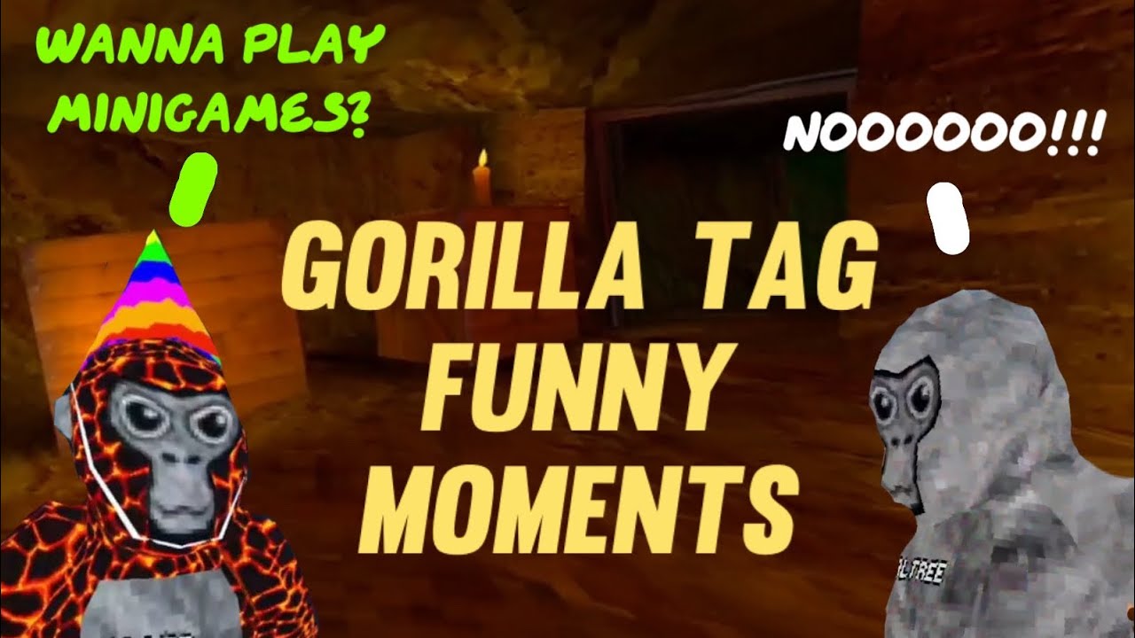 Gorilla Tag Funny Moments Youtube