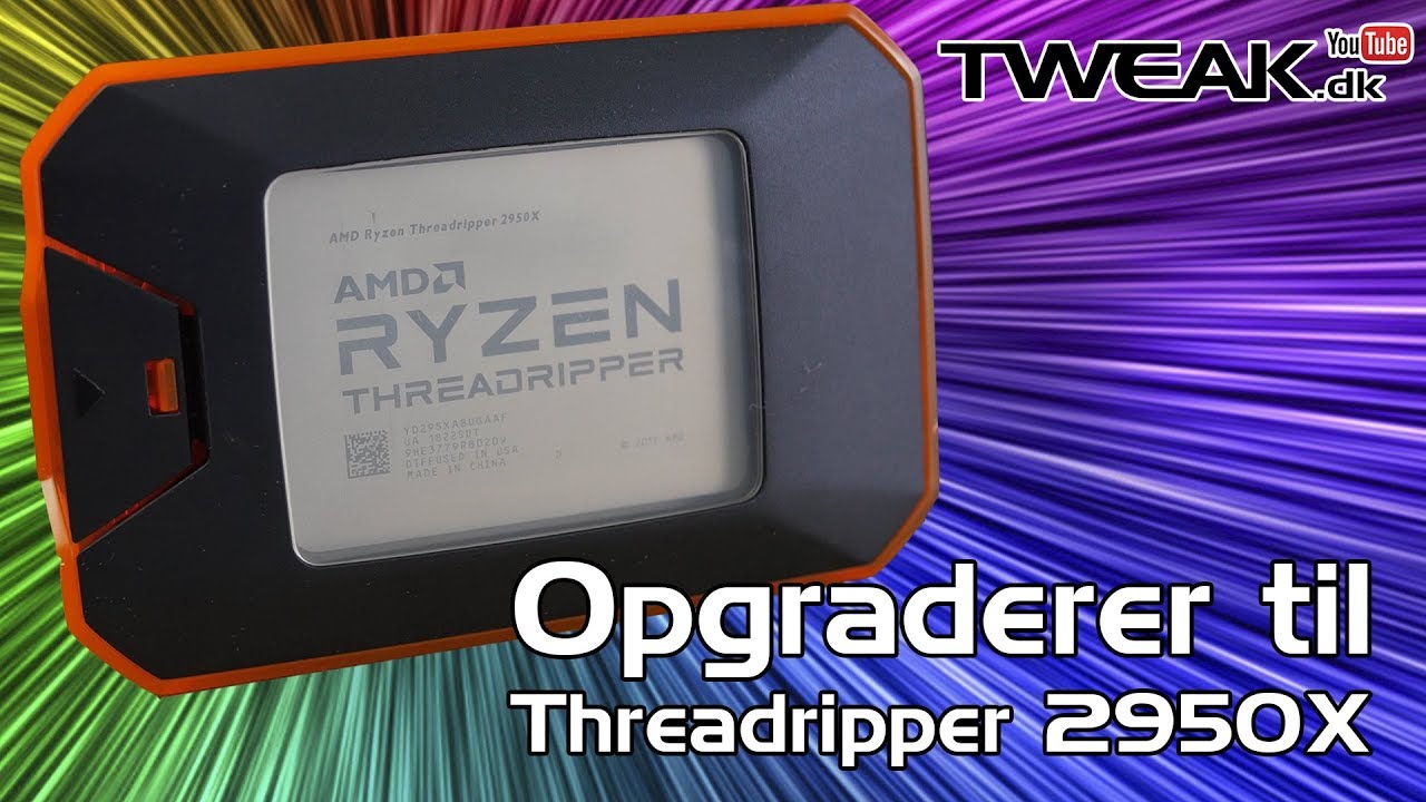 Threadripper Workstation Opgradering Youtube