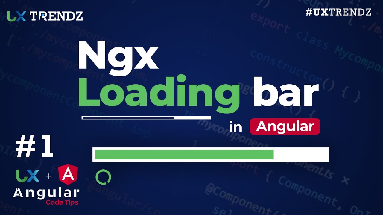 Ngx Loading Bar Implement In Angular Angular Loading Bar Angular
