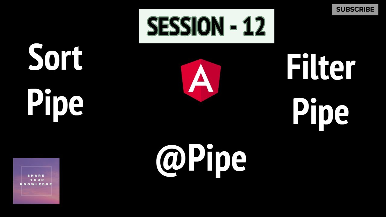 Angular Filter Sort Using Pipe Youtube