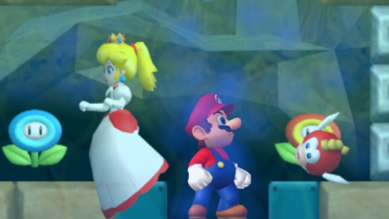 New Super Mario Bros Wii Peach Revenge Walkthrough 04 Youtube