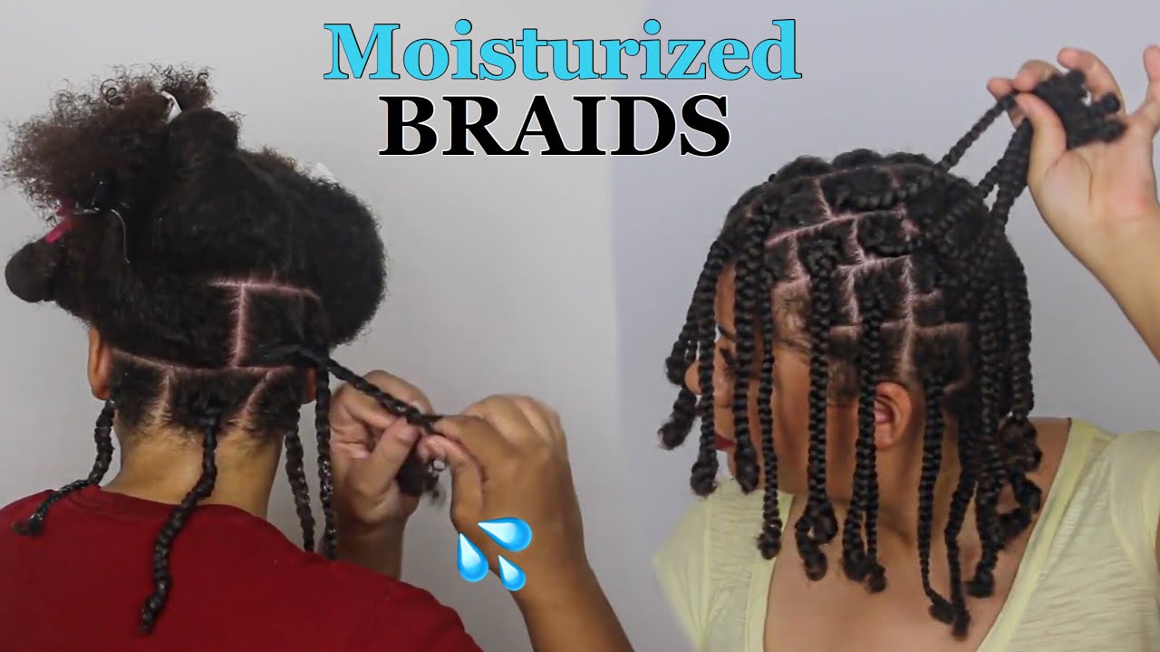 Natural Single Box Braids