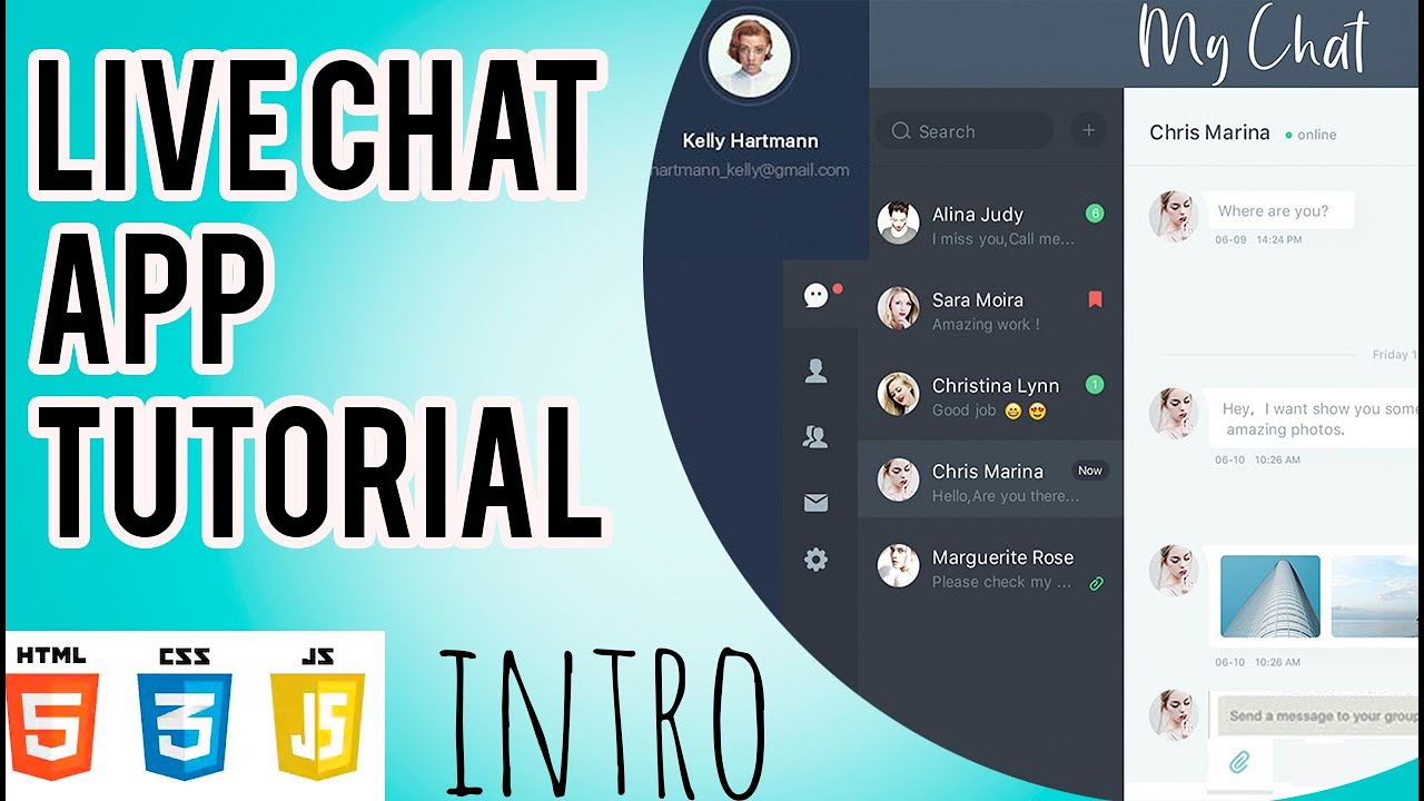 Live Chat App From Scratch Intro Javascript Ajax Html Css Json