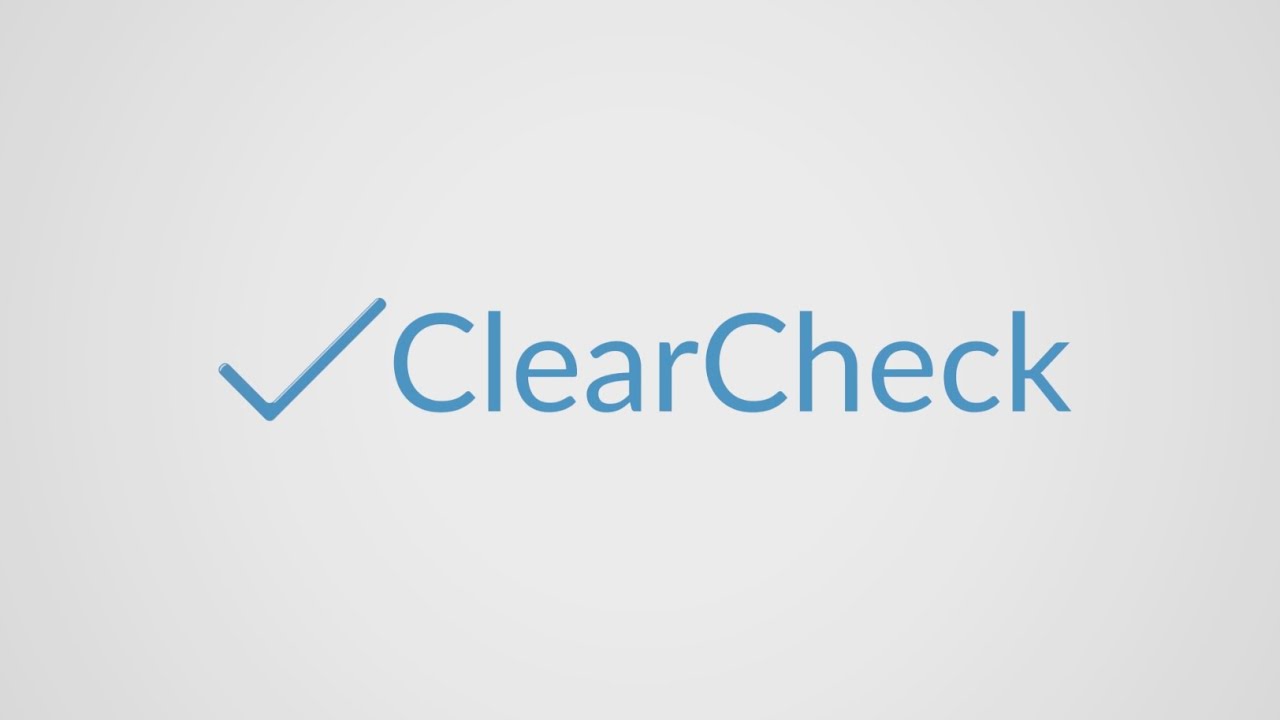 Clearcheck Youtube