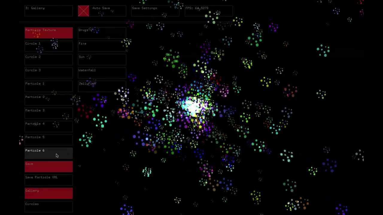 Openframeworks Particle Designer Youtube