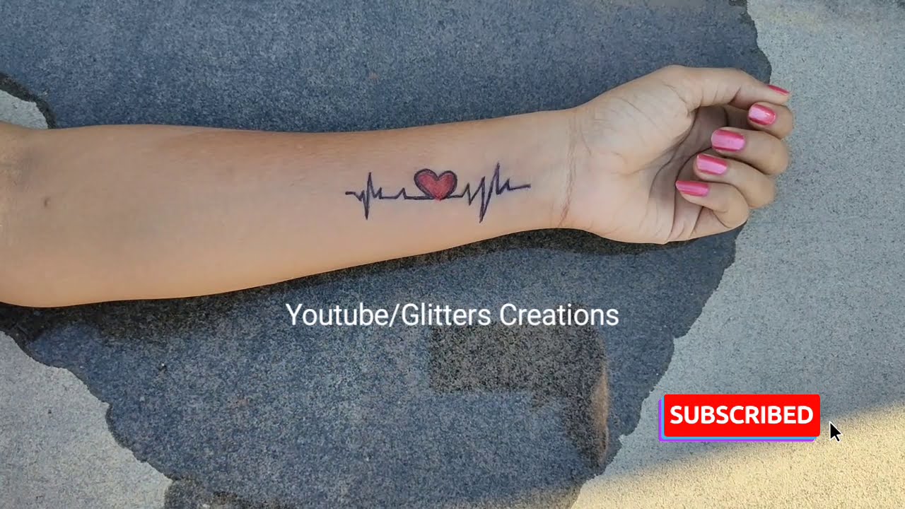 Easy Tattoo Making Ideas How To Make Tattoo At Home With Pen Diy