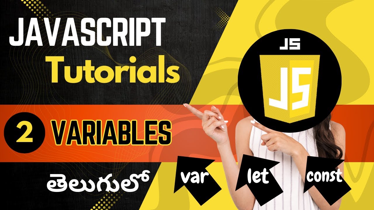 Javascript Variables In Telugu Youtube