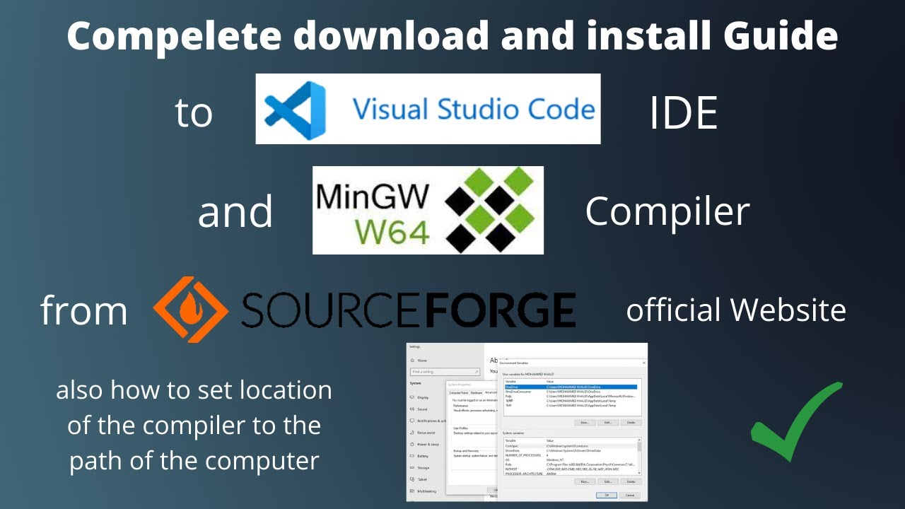 Installing Vs Code Mingw Compiler Step By Step Guide Step By Step