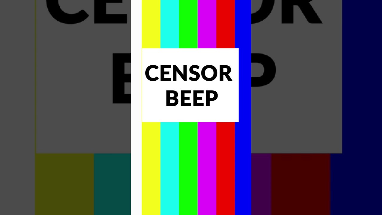 Censor Beep Sound Download Youtube