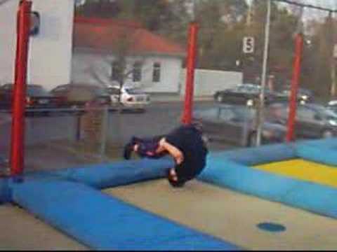 Trampoline Stunts Youtube