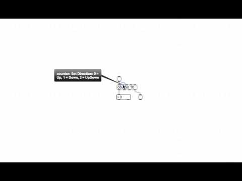 Max Tutorial Counter Object Part 3 Youtube