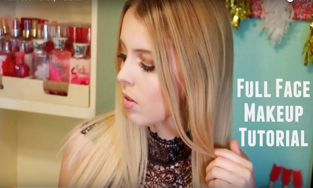 Full Face Makeup Tutorial Youtube