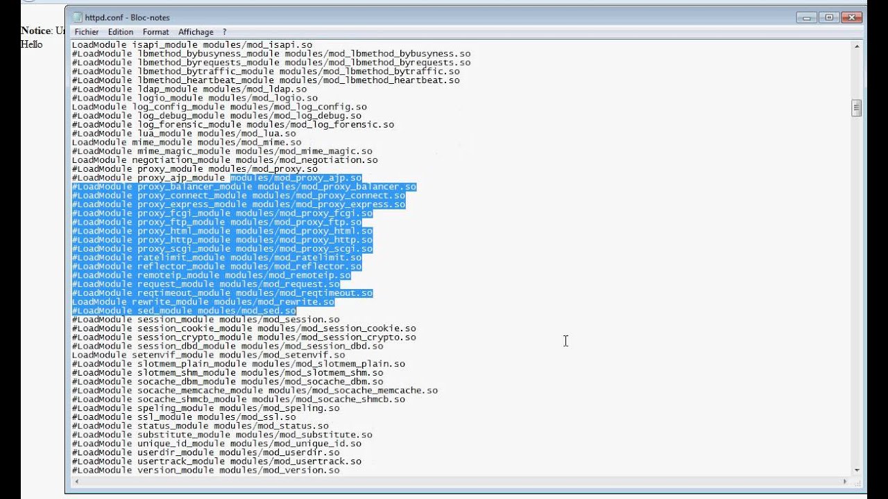 01 Comment Installer Et Configurer Easyphp Server Apache Php Local