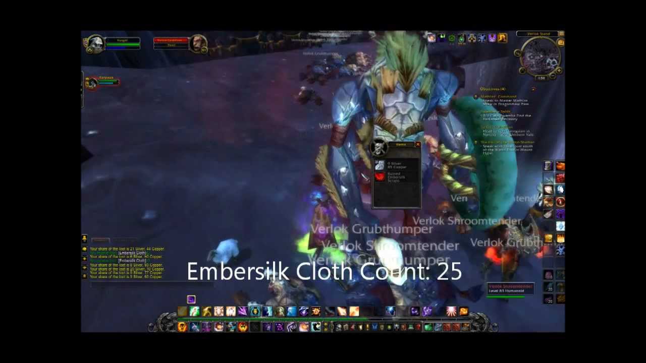 Where To Get Embersilk Cloth 605 Embersilk An Hour Youtube