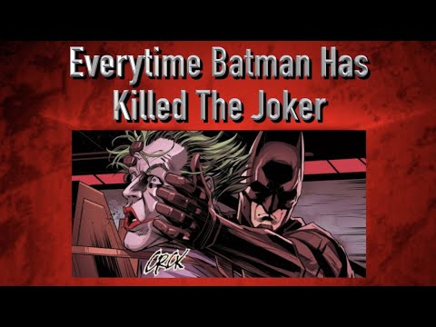 Everytime Batman Has Killed The Joker Youtube